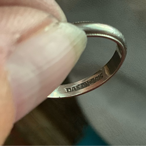 Dason | Jewelry | Vintage 4k Gold Dason Wedding Band | Poshmark